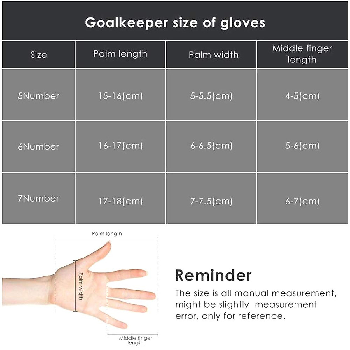 Haploon Youth Goalie Goalkeeper Gloves Kids Professional Goalkeeper Gloves,Soccer Football Training Goalkeeper Secure Gloves with Finger Protector-Carry Tote Included (Orange, 5#)