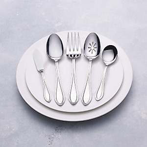 Pfaltzgraff Randall Flatware Set, 45-Piece, Stainless Steel