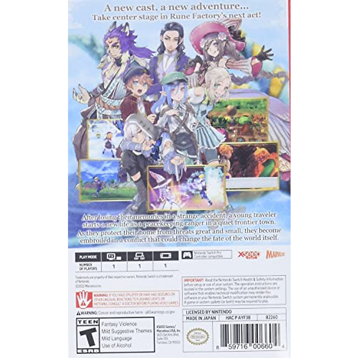 Rune Factory 5 - Nintendo Switch