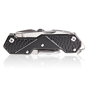 SWITCHEDGE 14 Tools in One Black Pocket Knife