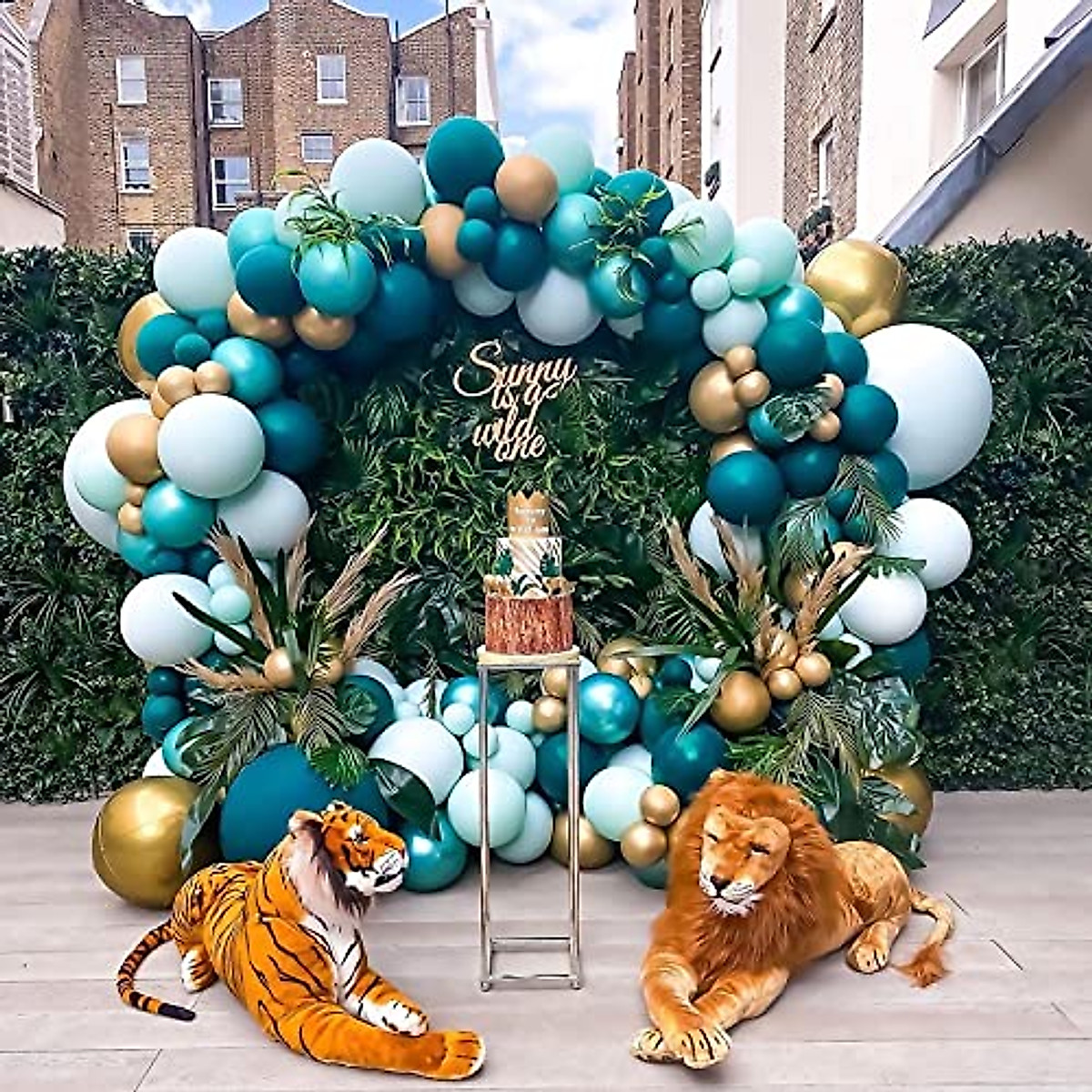 59" Round Balloon Arch Kit, Collapsible and Reusable PVC Tubes Create Balloon Ring Backdrop Kit for Wedding, Birthday Party, Photo Background, Baby Shower, Festival Decoration-Valentine's Day