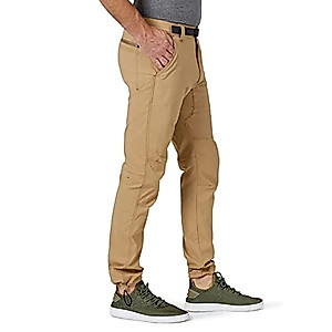 ATG by Wrangler Men's Convertible Trail Jogger, Tiger Brown, 34W x 32L