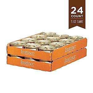 Instinct Limited Ingredient Diet Grain Free Real Rabbit Recipe Natural Wet Canned Cat Food, 3 oz. Cans (Case of 24)