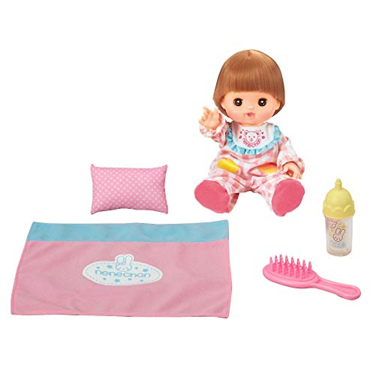 Nene -chan Pachikuri sister Ome-me doll set Mel Mel -chan -chan by Pilot ink