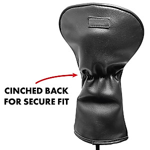 Team Golf NCAA Texas TECH Vintage Driver Headcover - Printed Team Golf NCAA Vintage Driver Golf Club Headcover, Form Fitting Design, Retro Design with Fleece Lining for Extra Club Protection