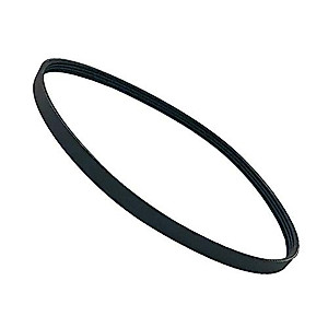 HASMX Drive Belt Replacement Belt for Rikon Band Saw Models 10-320, 10-321, 10-325, RK14CS Replaces Part Numbers C10-995, P10-320-87, 24" Internal Length Band Saw Drive Belt, 4 Rib, Black (1-Pack)