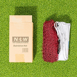 Badminton Nets [BWF Regulation] – 2 Sizes Tournament-Grade Badminton Nets (24ft)