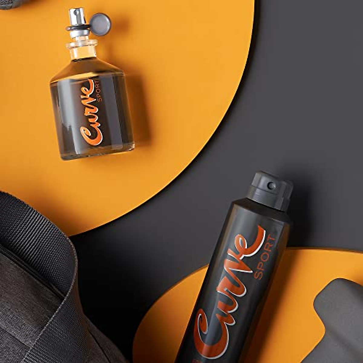 Men's Cologne Spray by Curve Sport, Day or Night Fragrance Scent, 4.2 Fl Oz