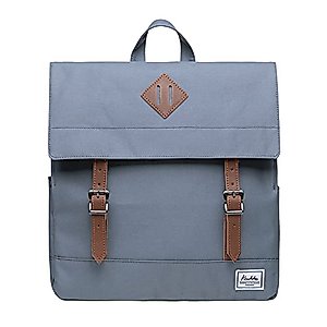 KAUKKO School Backpack - Bookbag, Spacious and Classy fits 14" Laptop, 14.88L