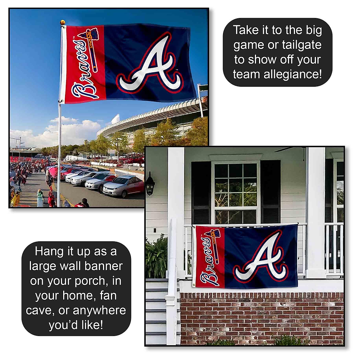 WinCraft Atlanta Flag 3x5 Banner