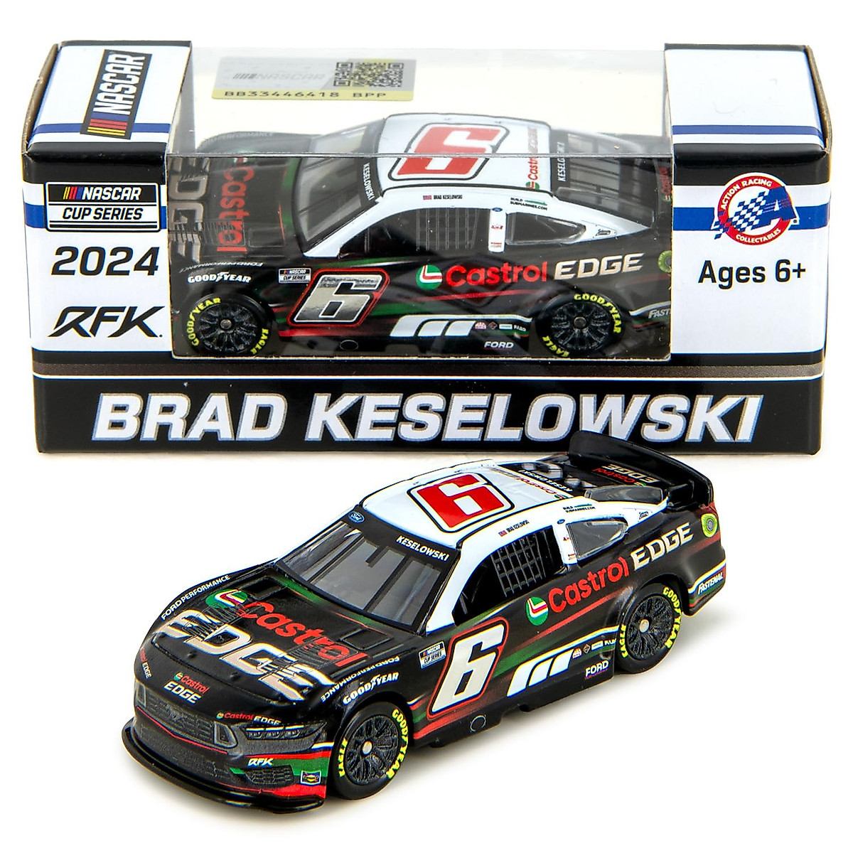 Lionel Racing Brad Keselowski 2024 C-Edge Diecast Car 1:64 Scale