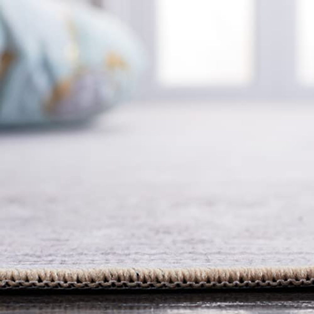 SAFAVIEH Tucson Collection Area Rug - 8' x 10', Beige & Beige, Persian Design, Non-Shedding Machine Washable & Slip Resistant Ideal for High Traffic Areas in Living Room, Bedroom (TSN199B)