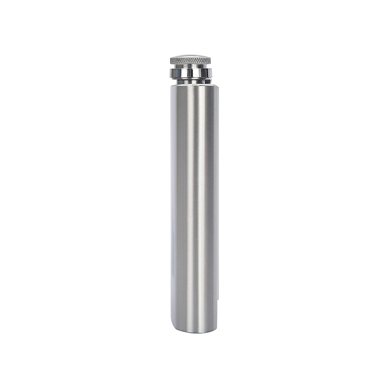 TUGG Ozark Trail 7.5oz Stainless Steel Flask with Attached Cap and Easy-pour Funnel (Take Me to the Trail)
