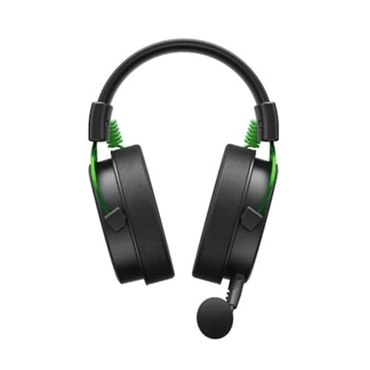 Havit H2030E 3.5mm Gaming Headset 50mm Drivers, Detachable Microphone, Cross-Platform Compatibility_Black+Green