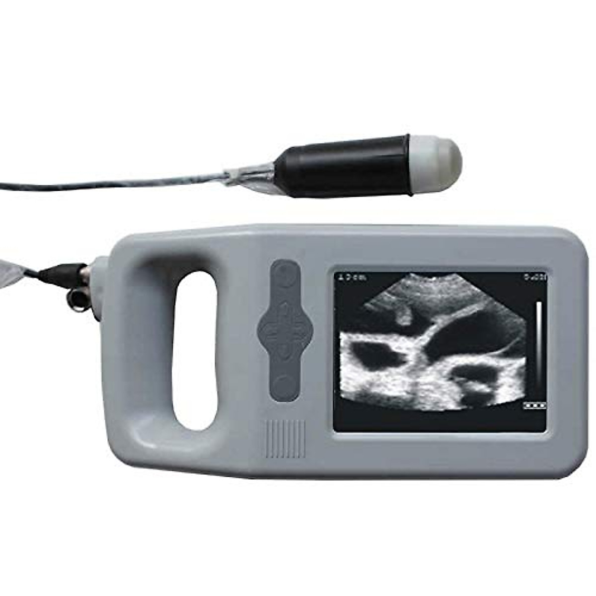 MLSJM Ultrasound Scanner,Pig Veterinary Ultrasound Scanner Machine Kit,Veterinary Farm Animals for Pig Pregnancy, Rechargeable Smart B-Ultrasound Handscan