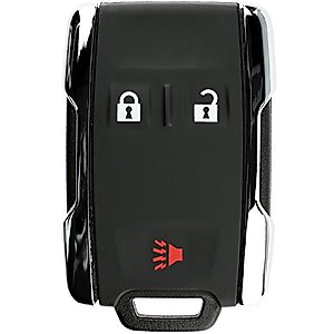 KeylessOption Keyless Entry Remote Control Car Key Fob Replacement for Chevy GMC M3N-32337100