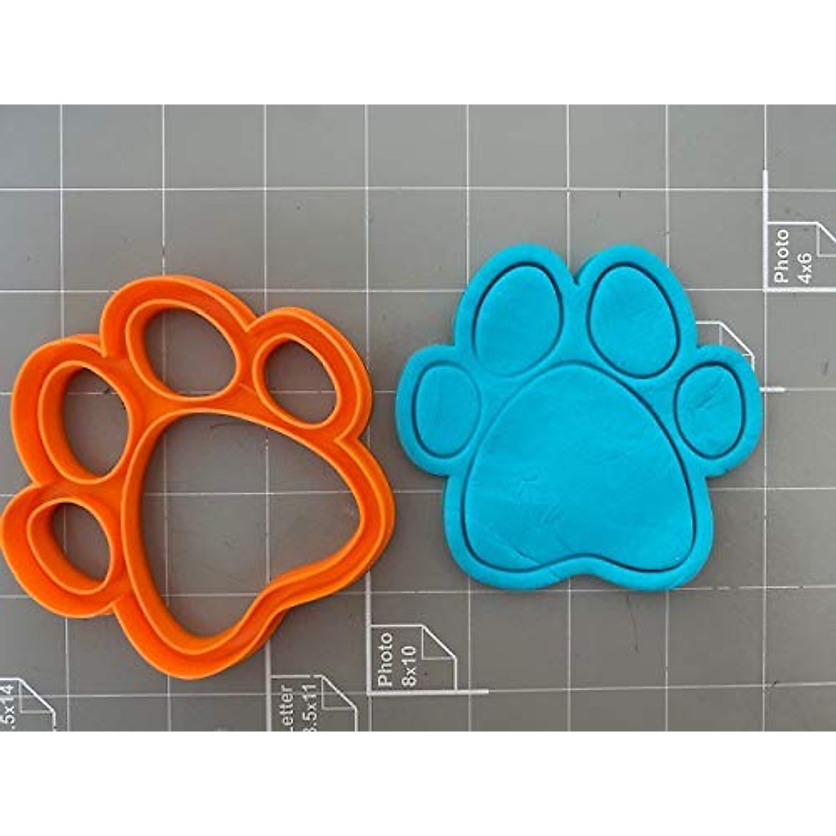 Dog Paw Cookie Cutter Style Set of 3