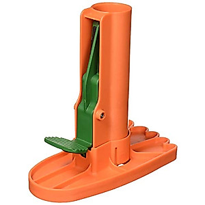 EZ Lawn and Garden Leaf Stomper, 10-Inch, Orange