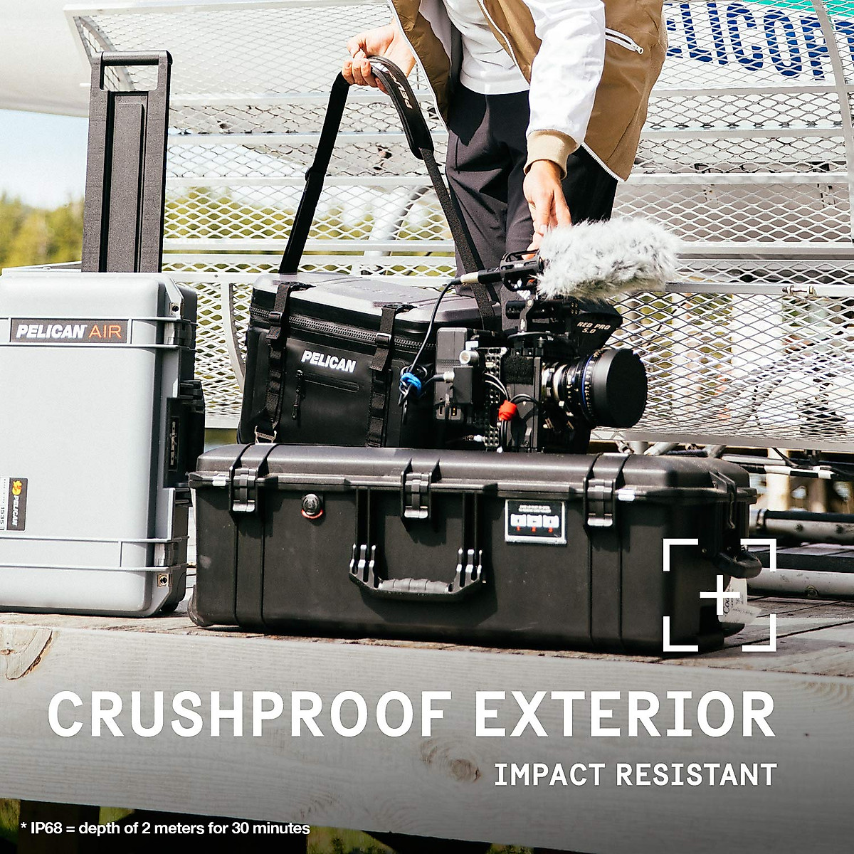 Pelican Air 1615 Case With TrekPak Dividers (Black)