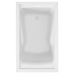 American Standard 2771V002.020 Evolution 5 ft. x 36 in. Deep Soaking Tub with Reversible Drain, White