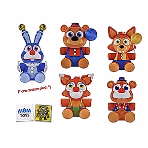Funko Plushies Five Nights at Freddy's Circus Plush Collectible Plush (One Random) FNAF Plushies and 2 My Outlet Mall Stickers