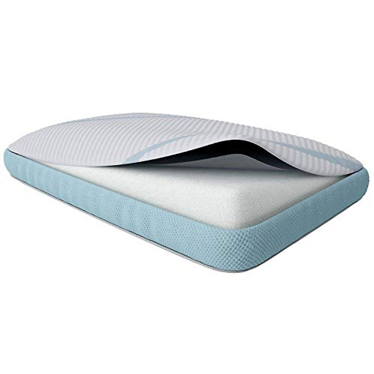 Tempur-Pedic Memory Foam TEMPUR-Adapt ProHi + Cooling-Queen Pillow, white