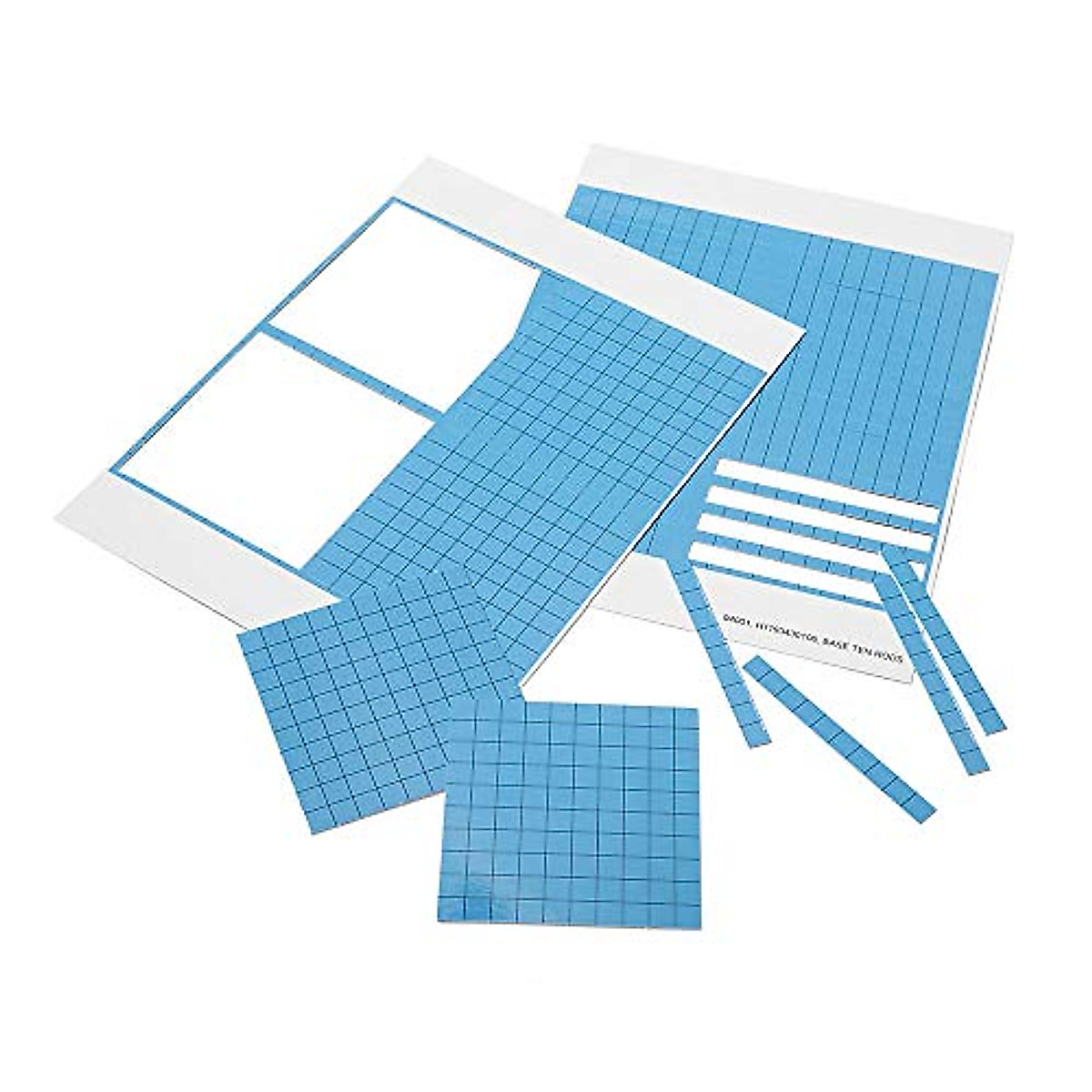 hand2mind - 93538PM Paper Take Home Manipulative Kit for Kids Ages 5-7, Individual Practice for Children at Home, Easy to Follow Guide for Parents, Visual Paper Math Supplies, Homeschool Supplies