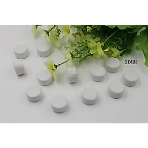 WellieSTR 200 Pcs (Dia.20mm) Baby Rattle Box Balls Jingle Bells Squeeze Sound Noise Maker Insert Squeakers for DIY Pet Toys Animal Puppet Doll Festival Decoration