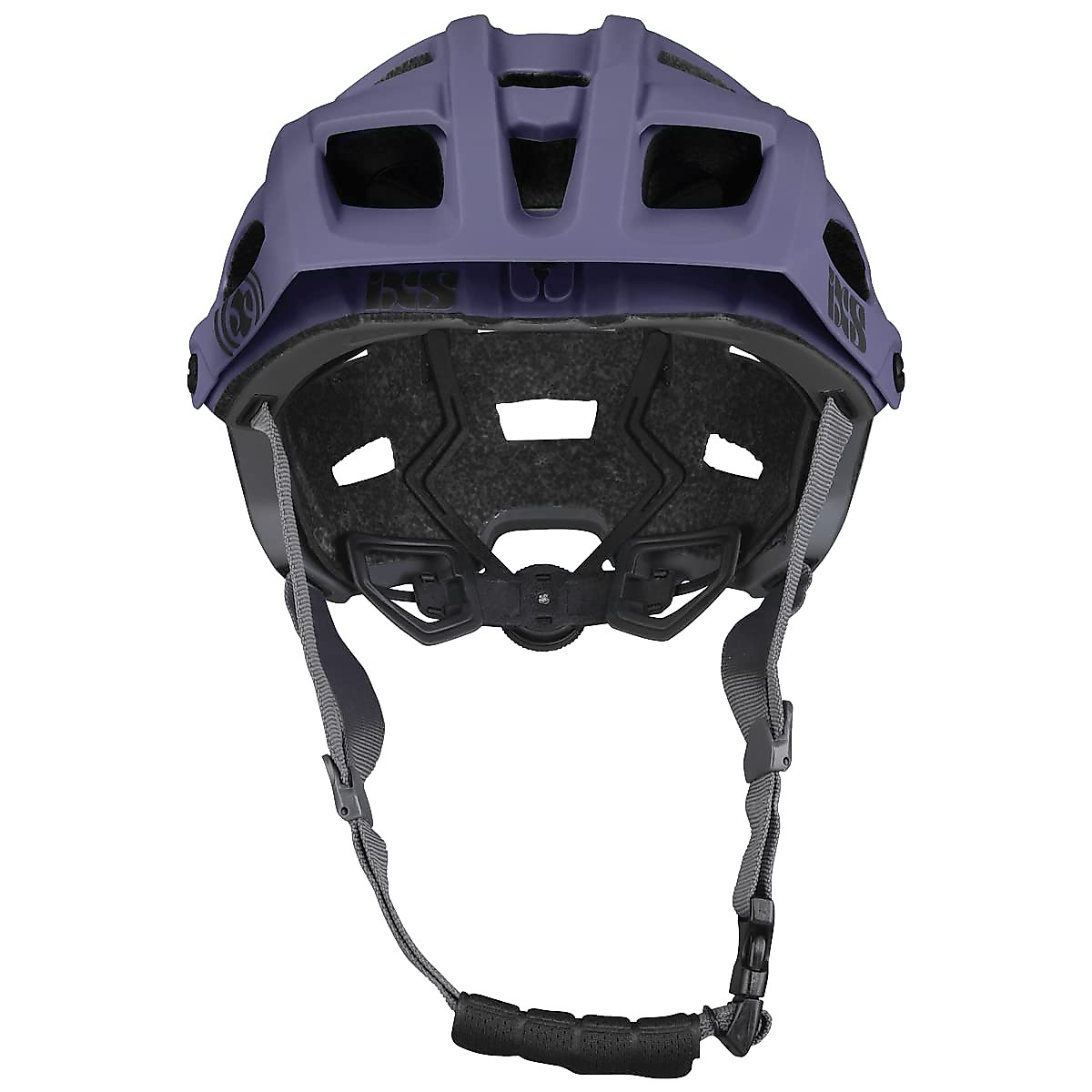 IXS Unisex Trail EVO Helmet (Grape,M/L)- Adjustable 58-62cm Adult Helmets for Men Women,Protective Gear with Quick Detach System