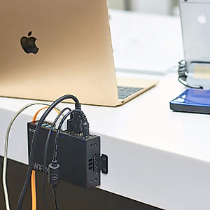 USB 7 Port Hub - Powered USB 3.0 Hub - Aluminum USB Hub -USB Splitter Hub 12V 3A 36W Power Adapter