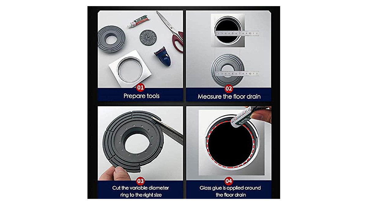 Efficient Shower Floor Drain Backflow Preventer Valve