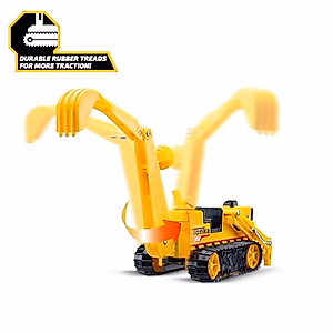 Tonka Steel Classics Trencher - Made with Steel & Sturdy Plastic, Yellow Toy Construction Truck, Boys and Girls, Kids, Toddlers, Ages 3+