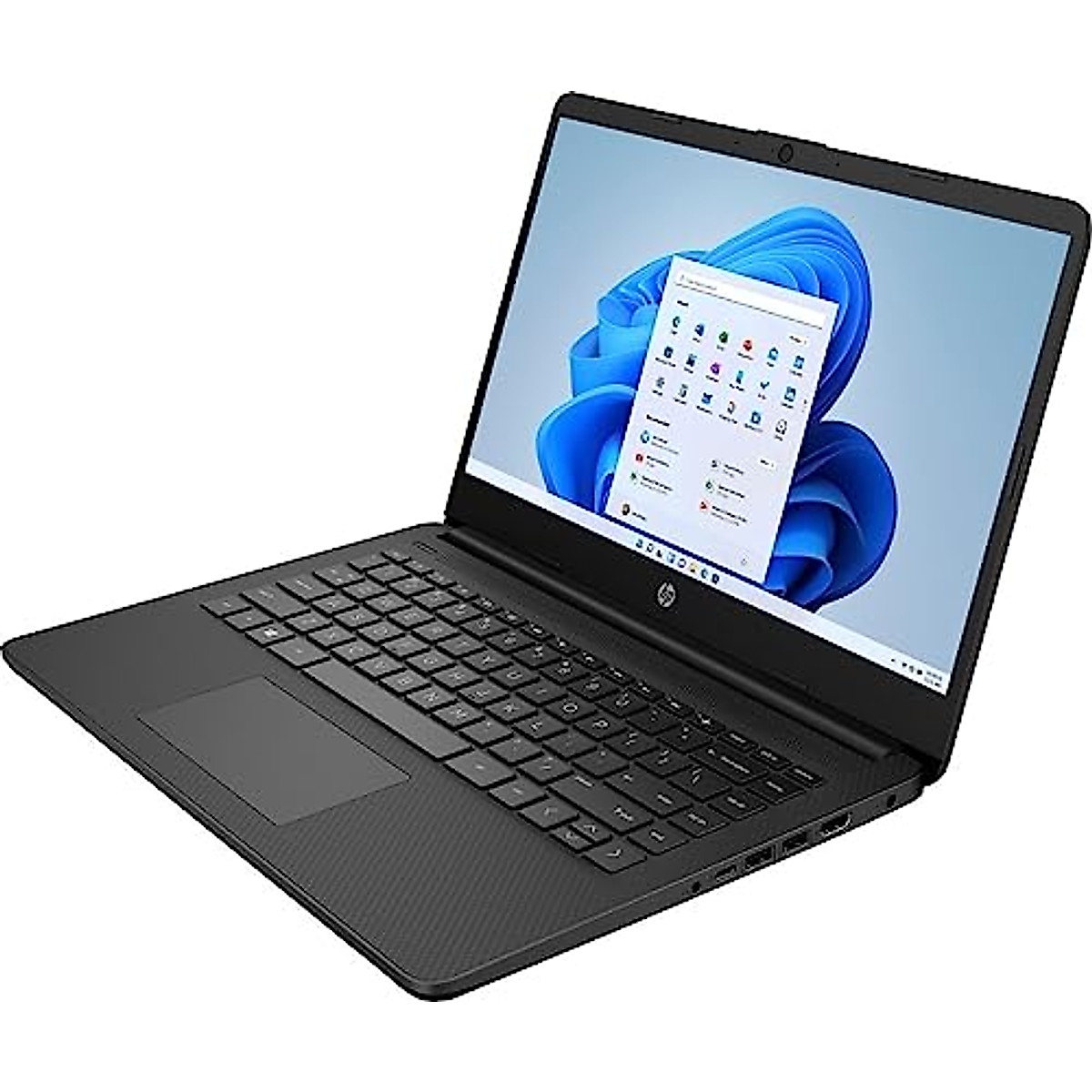 HP Laptop, Newest 14" Ultral Light Laptop for Students and Business, Intel Celeron N4120, 8GB RAM, 192GB Storage(64GB eMMC+128GB Micro SD), WiFi, Bluetooth, HDMI, Webcam, USB-A&C, Win11 S-Jet Black