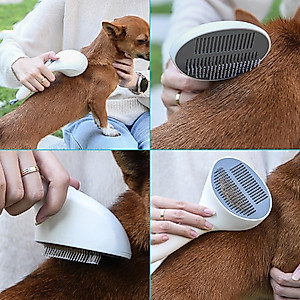 Sneatup 2-in-1 Pet Hair Deshedding Brush & Undercoat Rake Grooming Tools
