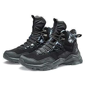RAX Men's Wild Wolf Mid Venture Waterproof Lightweight Hiking Boots(9.5 US)