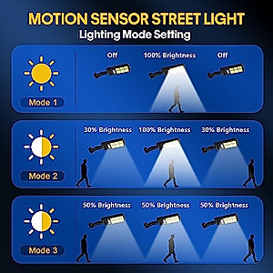 Dollcora Solar Lights Outdoor Motion Sensor, 6000 Lumens 120 LED 3 Modes Waterproof Security Solar Street Flood Lighs Wall Lamp for Garden Door Yard Pathway Porch Patio (2-Pack)