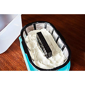 Hatrigo 1-Gallon Greek Yogurt Maker with Extra Fine Mesh Stainless Steel Strainer, BPA-Free Large Greek Yogurt Strainer, Makes Thick Creamy Greek Yogurt (14 x 10 x 7 in)