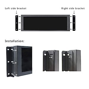 VSDISPLAY 14.9inch 1280x390 LCD Monitor VS149ZJ01,which with Screen LTA149B780F and HD-MI DVI VGA Input Controller Board M.NT68676.2A, as a bar Display Monitor/Advertising Screen Monitor
