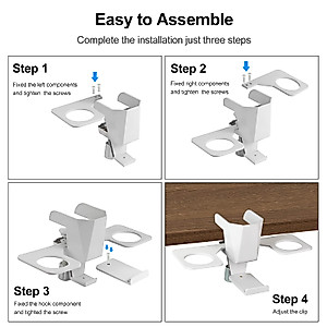 Globular Cluster Multi Functional Desktop Mount Holder for Oculus Quest 2 Headset and Controllers - Orangize Your OQ2 Elegantly- Made by VR Player - for VR Player