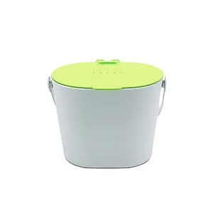 Vego Garden Kitchen Compost Caddy, Composting System for Raised Garden Beds