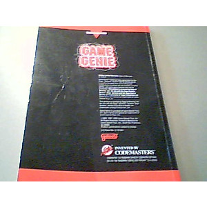 1990, 1991, 1992 Lewis Galoob Toys, Inc. Codemasters Software Co. Ltd. Galoob Video Game Enhancer for Sega Genesis---programming Manual and Codebook---softcover, 162 Pages, Sega Genesis Version