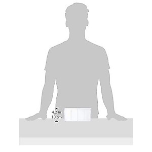 Ultra PRO All Team 2-Piece Storage Box, 4 Compartment, Clear