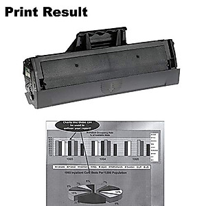 Linkcolor Compatible Toner Cartridge Replacement for Dell 1160 331-7335 YK1PM HF44N HF442 Used in Dell B1160 Dell B1160w Dell B1163w Dell B1165nfw (Black,1Pack)