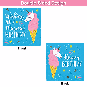 Unicorn Galaxy Napkins, 48 ct