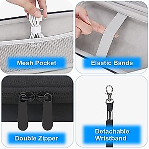 Elonbo Hard Travel Case for Backbone One Mobile Gaming Controller,Compatible with Backbone One for iPhone/iPhone PlayStation Edition/Android/Android PlayStation Edition， Handheld Gaming Console Holder