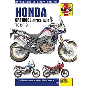 Honda CRF1000L Africa Twin from 2016-2019 Haynes Repair Manual (Haynes Powersport)