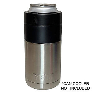 4More - 16 oz Can Adapter for The Yeti Colster - Old BLK - Perfect for 16 oz. Cans of Craft Beer! Patented! Adapter ONLY - Old BLK