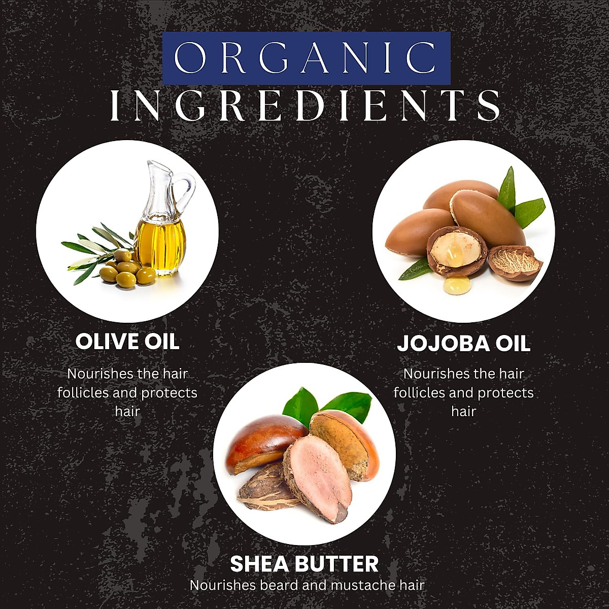 Amazing Earth Beard and Mustache Cream for Men -Certified Organic, Styling, Hair Growth, Soft Beard, Chemical-Free and Vegan -50 g