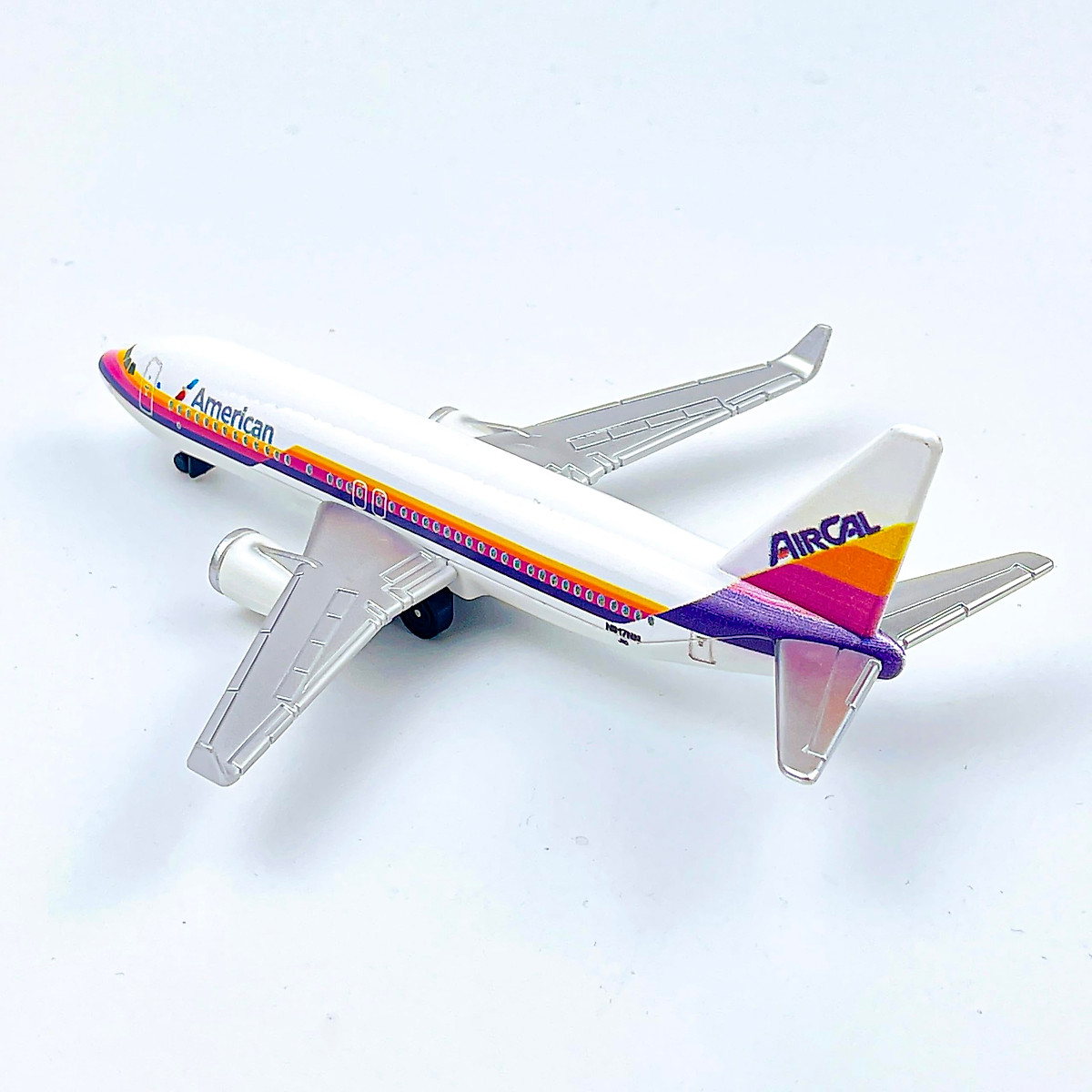 AVIAMUSE American Aircal Airplane Model, Die-cast Single Planes Model Aircraft Suitable for Collection
