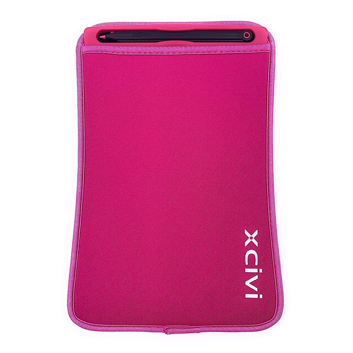 Neoprene Sleeve Case for Boogie Board Jot 8.5 LCD eWriter Board and Basics Reusable Writing Pad (Pink)
